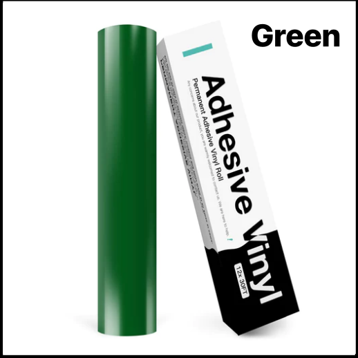 Green Adhesive Vinyl – Print Cut Press